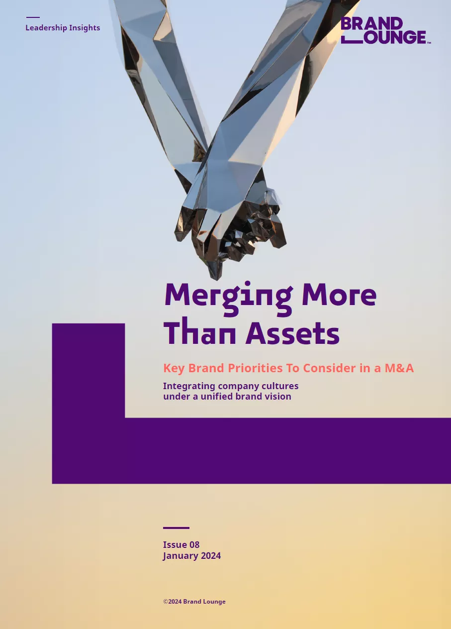 Merging More than Assets | Brand Lounge Merging More than Assets | Brand Lounge